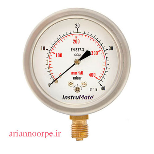 انواع گیج فشار میلی بار (Millibar pressure gauge) – شرکت آرین نور پارس