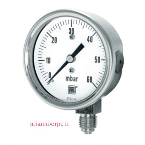 انواع گیج فشار میلی بار (Millibar pressure gauge) – شرکت آرین نور پارس